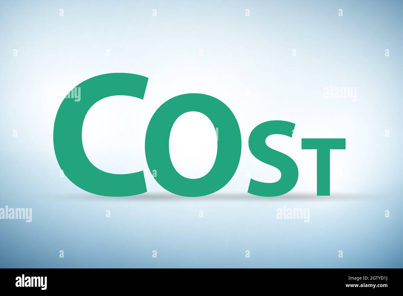 Cost optimisation concept with the falling costs Stock Photo - Alamy