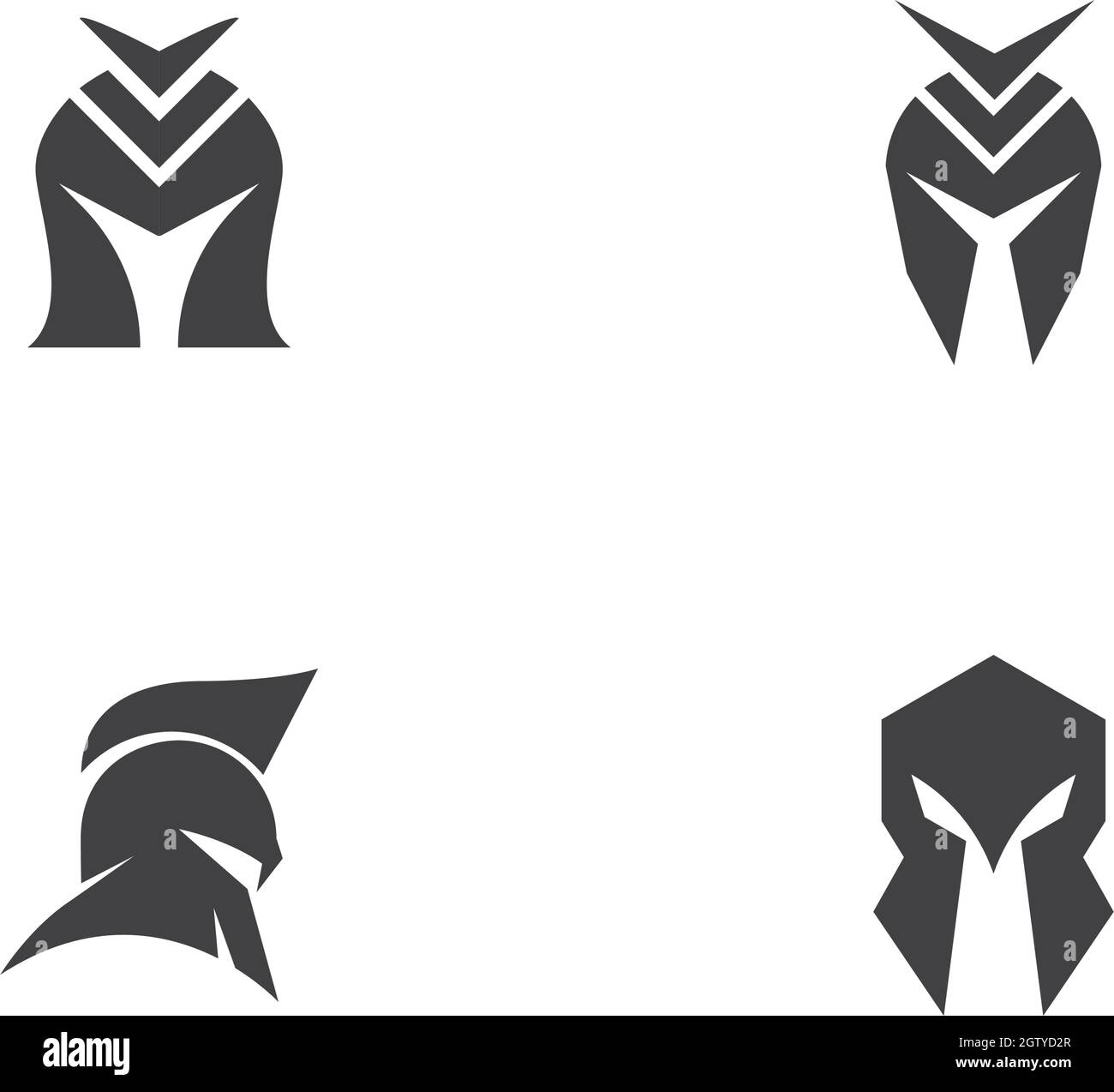 spartan logo vector icon template Stock Vector Image & Art - Alamy