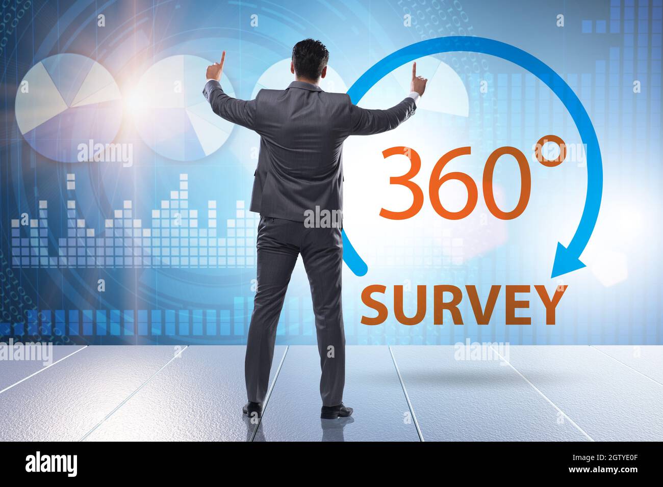 360 degree customer view for the marketing purposes Stock Photo - Alamy