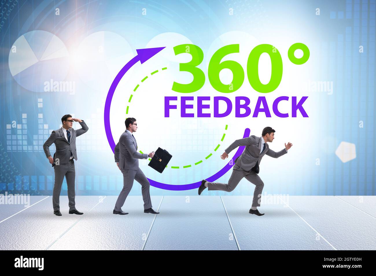 360 degree customer view for the marketing purposes Stock Photo - Alamy