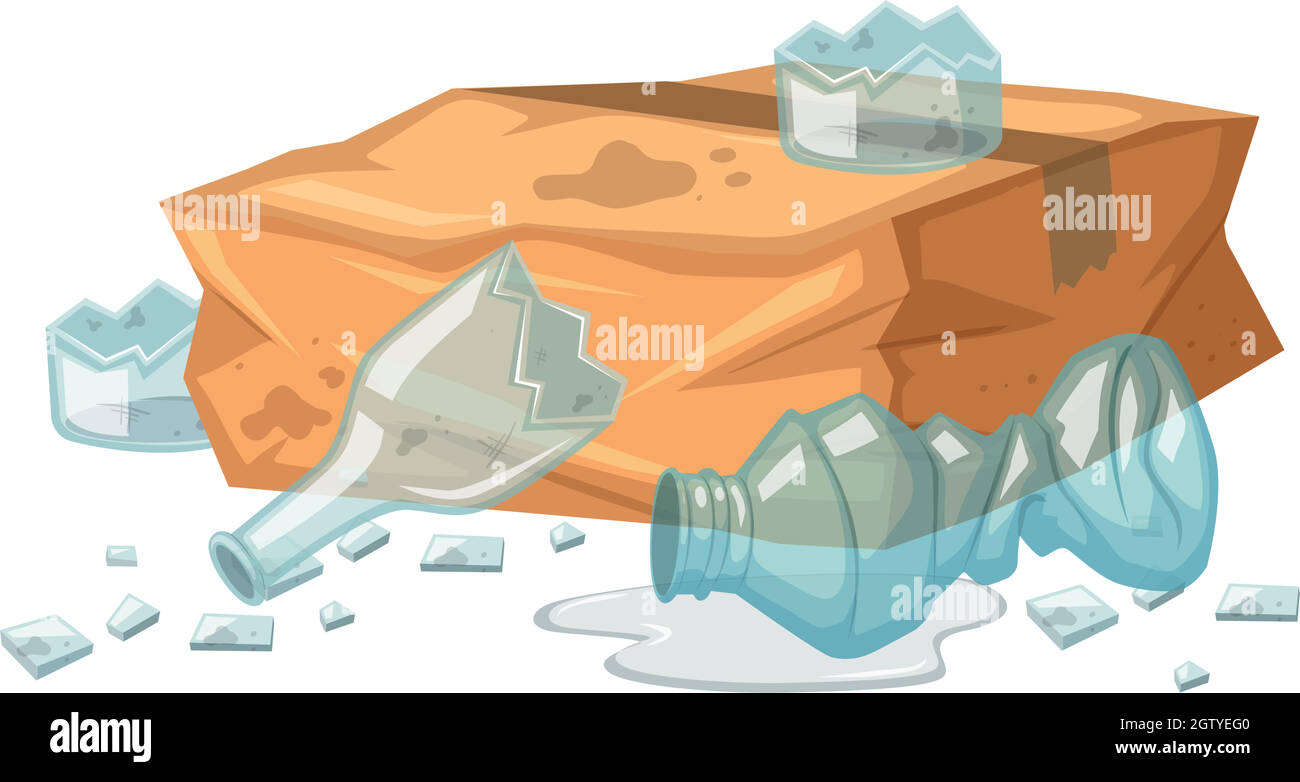 Trash paper Cut Out Stock Images & Pictures - Alamy