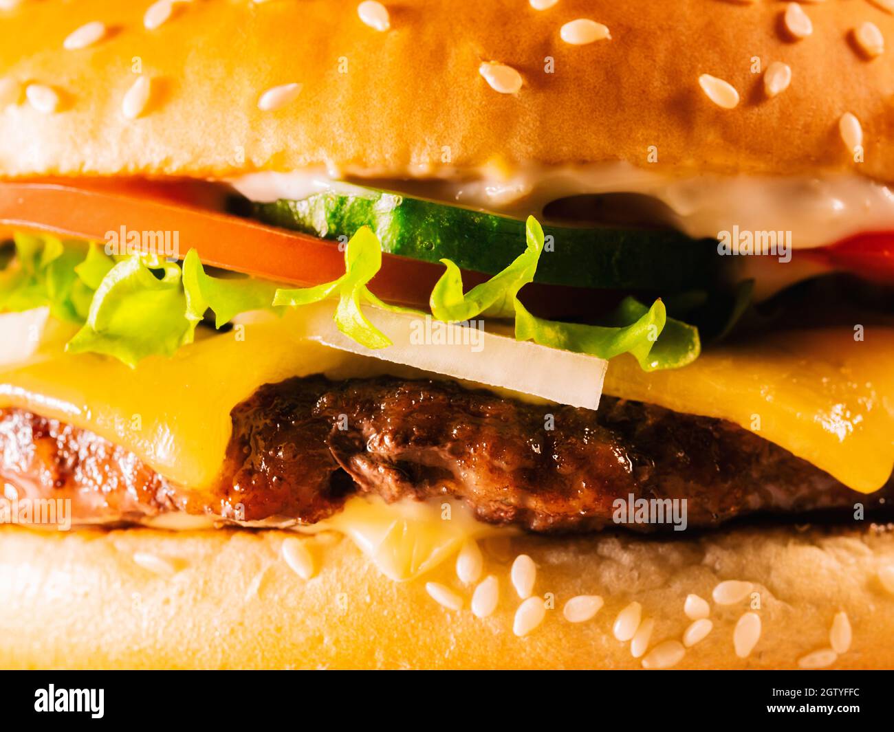 Burger frame hi-res stock photography and images - Alamy