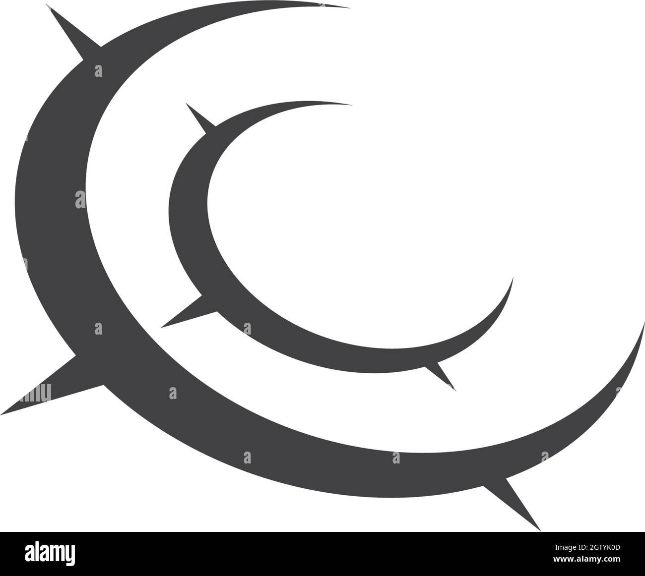 Compass Logo Template vector icon illustration design Stock Vector ...