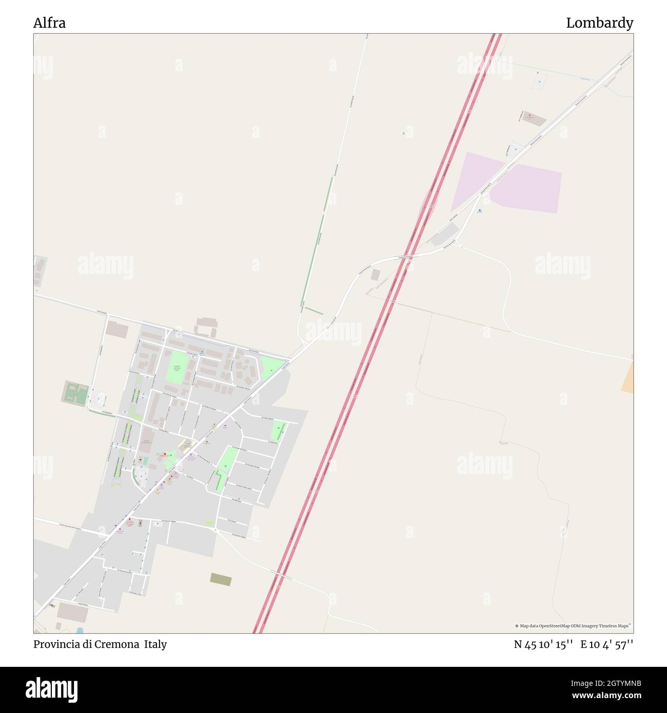 Map of cremona hi-res stock photography and images - Alamy