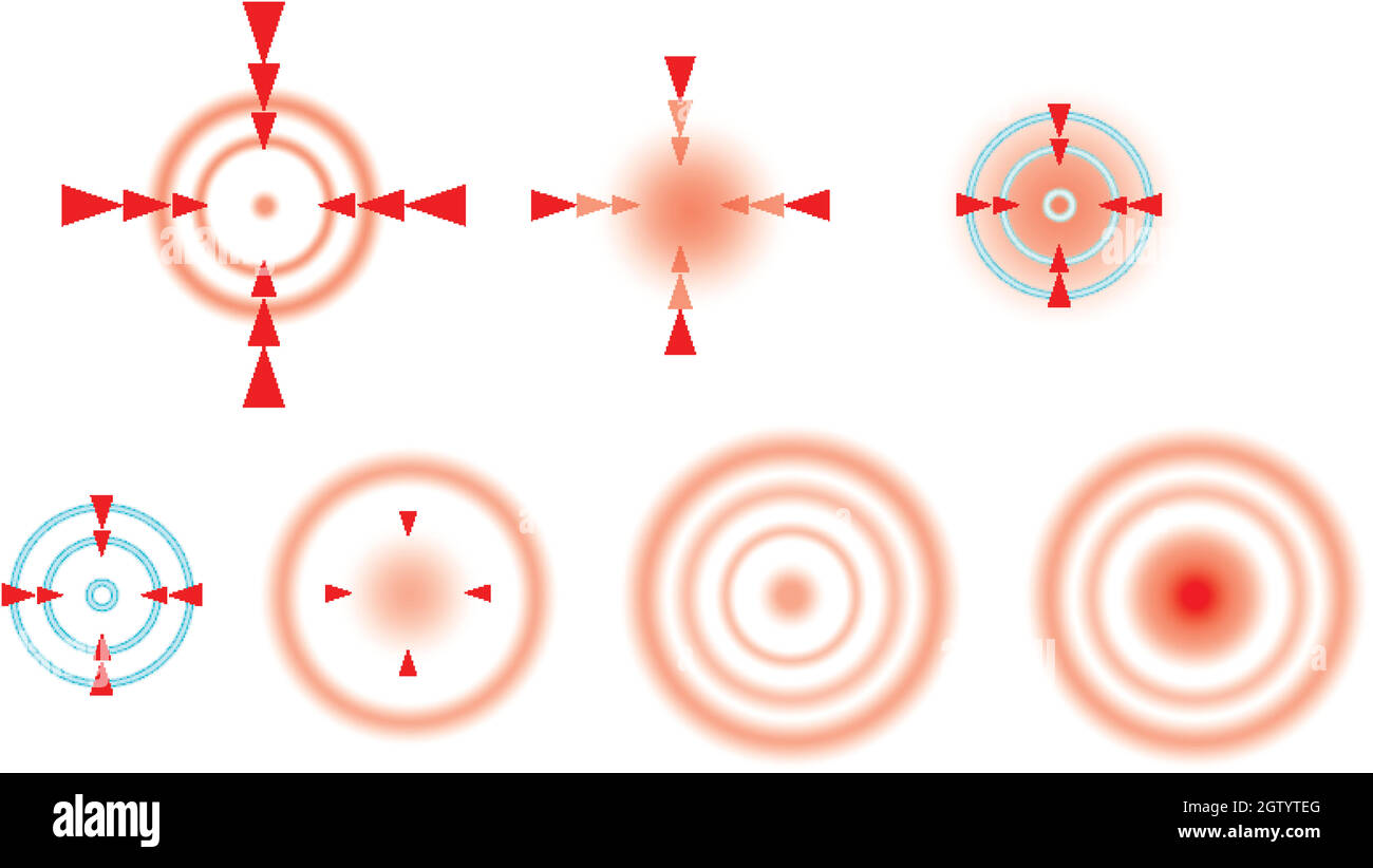 Different design of targets Stock Vector Image & Art - Alamy