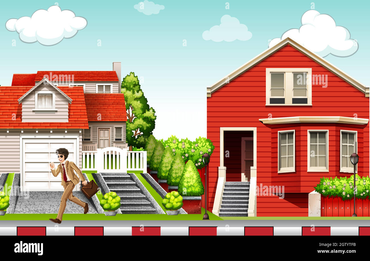 Image work from home Stock Vector Images - Alamy