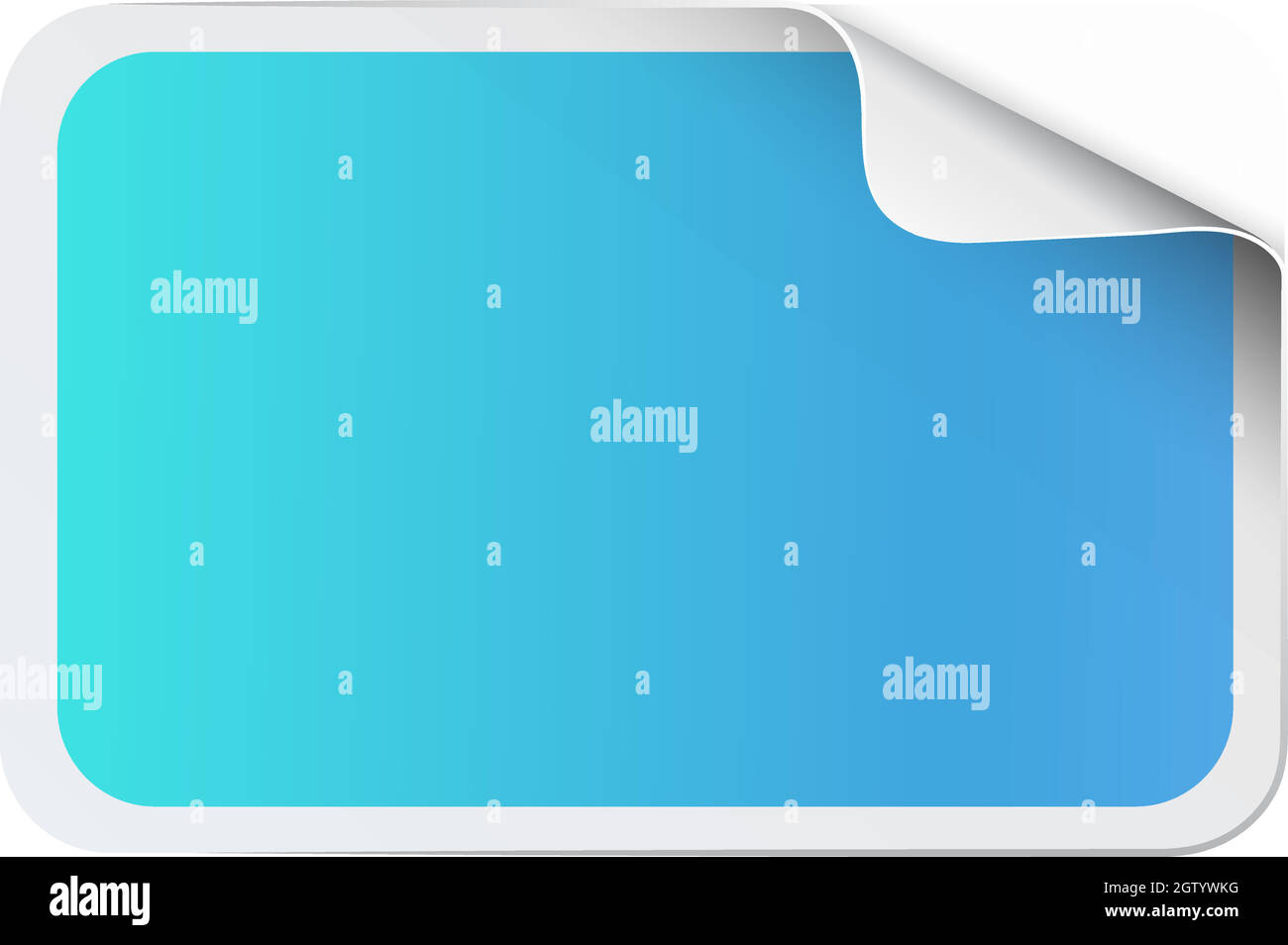 Close up blue label Stock Vector Images - Alamy