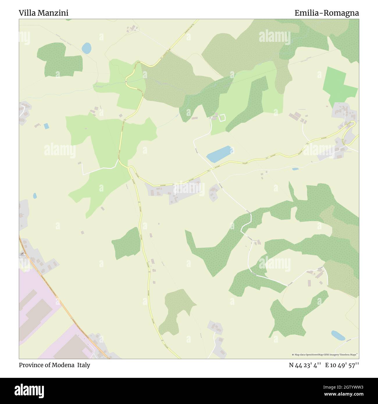 Modena province map hi-res stock photography and images - Alamy