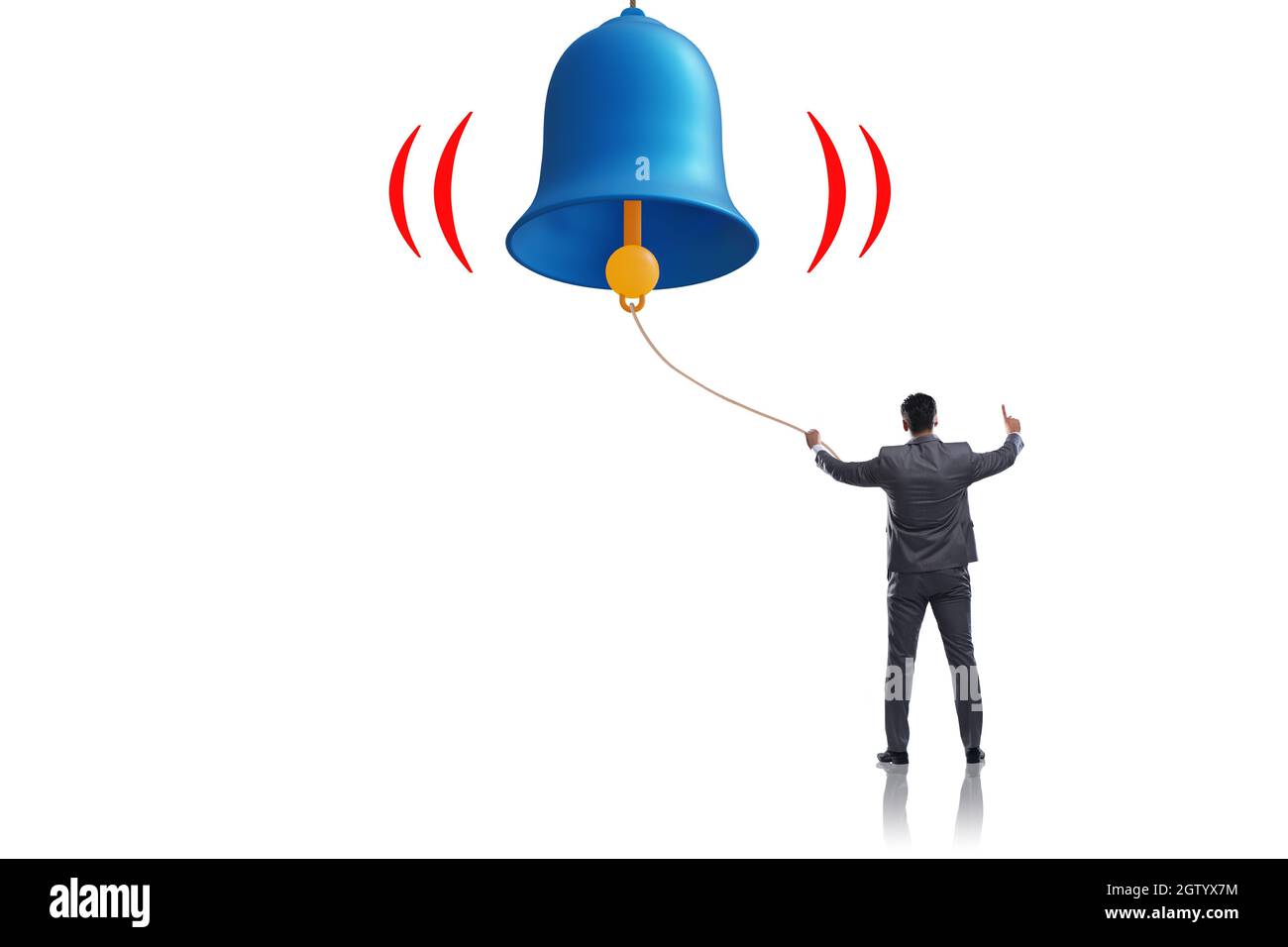 Ringing fire alarm Cut Out Stock Images & Pictures - Alamy