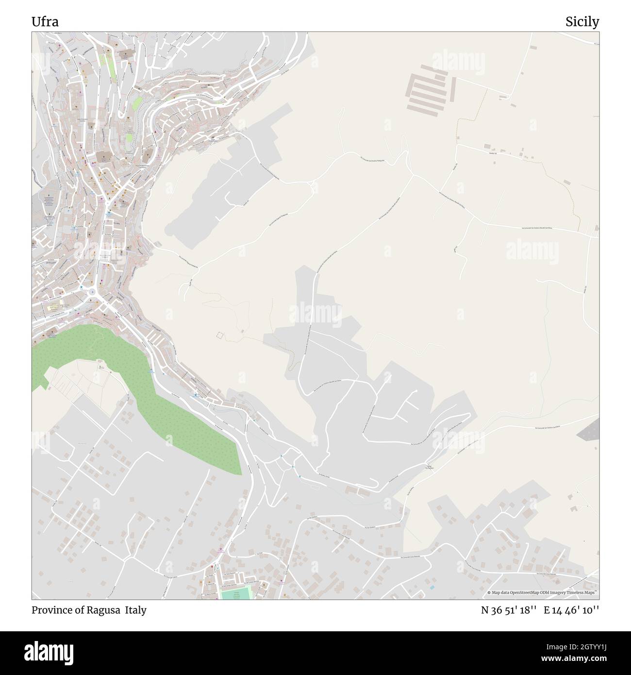 Ragusa map hi-res stock photography and images - Alamy