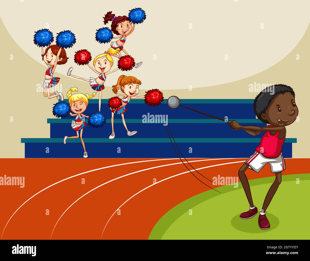 Throwing weight Stock Vector Images - Alamy