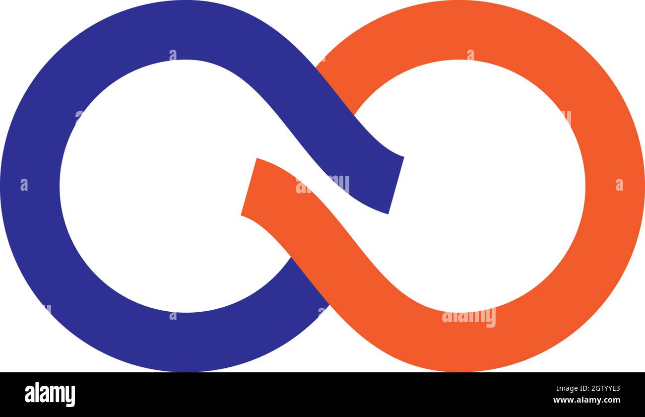 Infinity logo Vector icon template Stock Vector Image & Art - Alamy