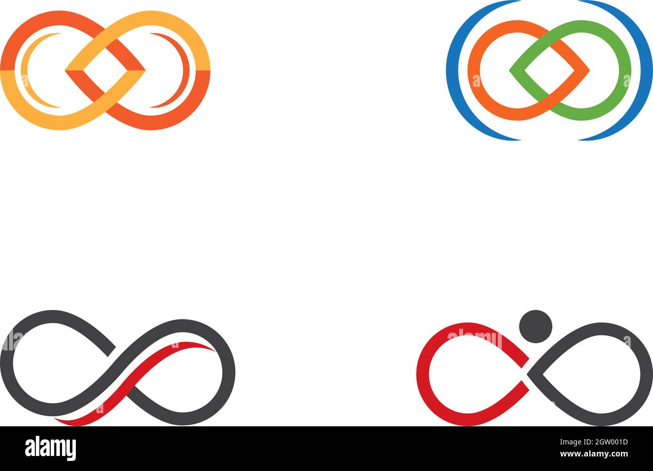 Infinite reflection Stock Vector Images - Alamy