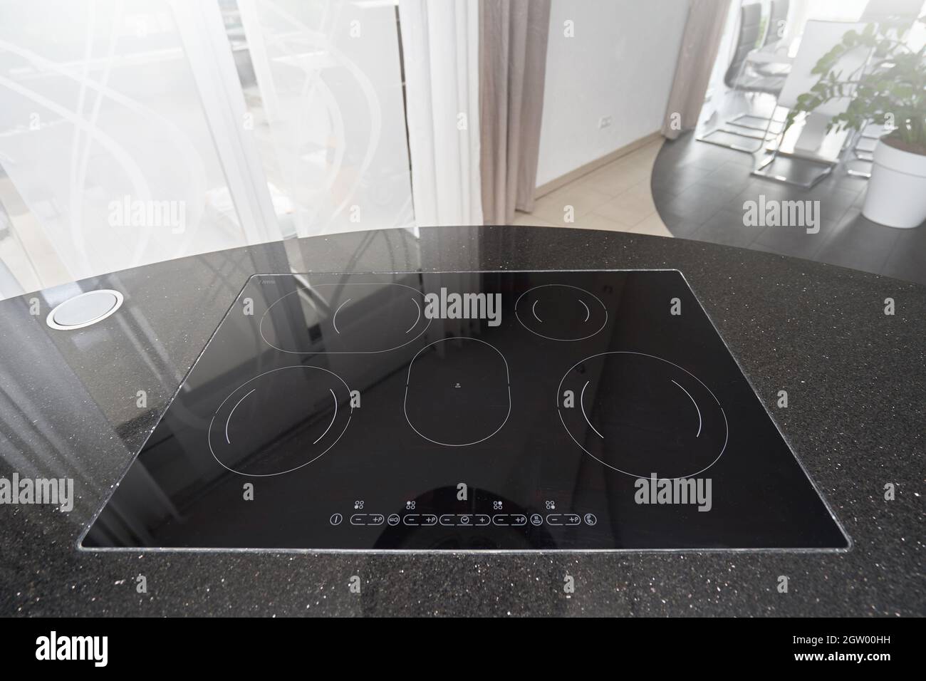 Built in induction cooker hi-res stock photography and images - Alamy