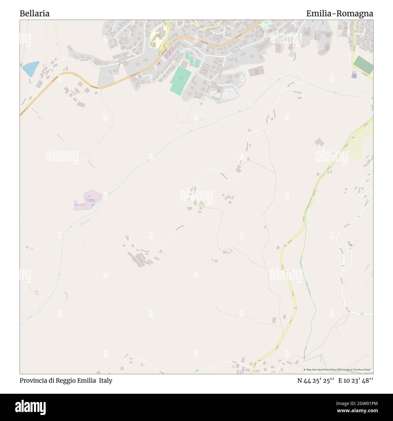 Bellaria, Provincia di Reggio Emilia, Italy, Emilia-Romagna, N 44 25 ...