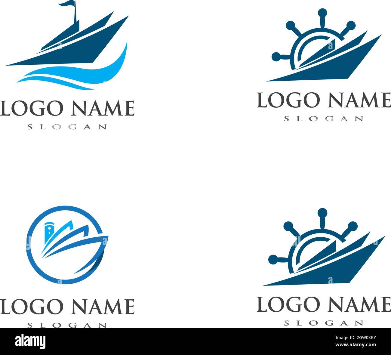 cruise ship Logo Template vector icon design Stock Vector Image & Art ...