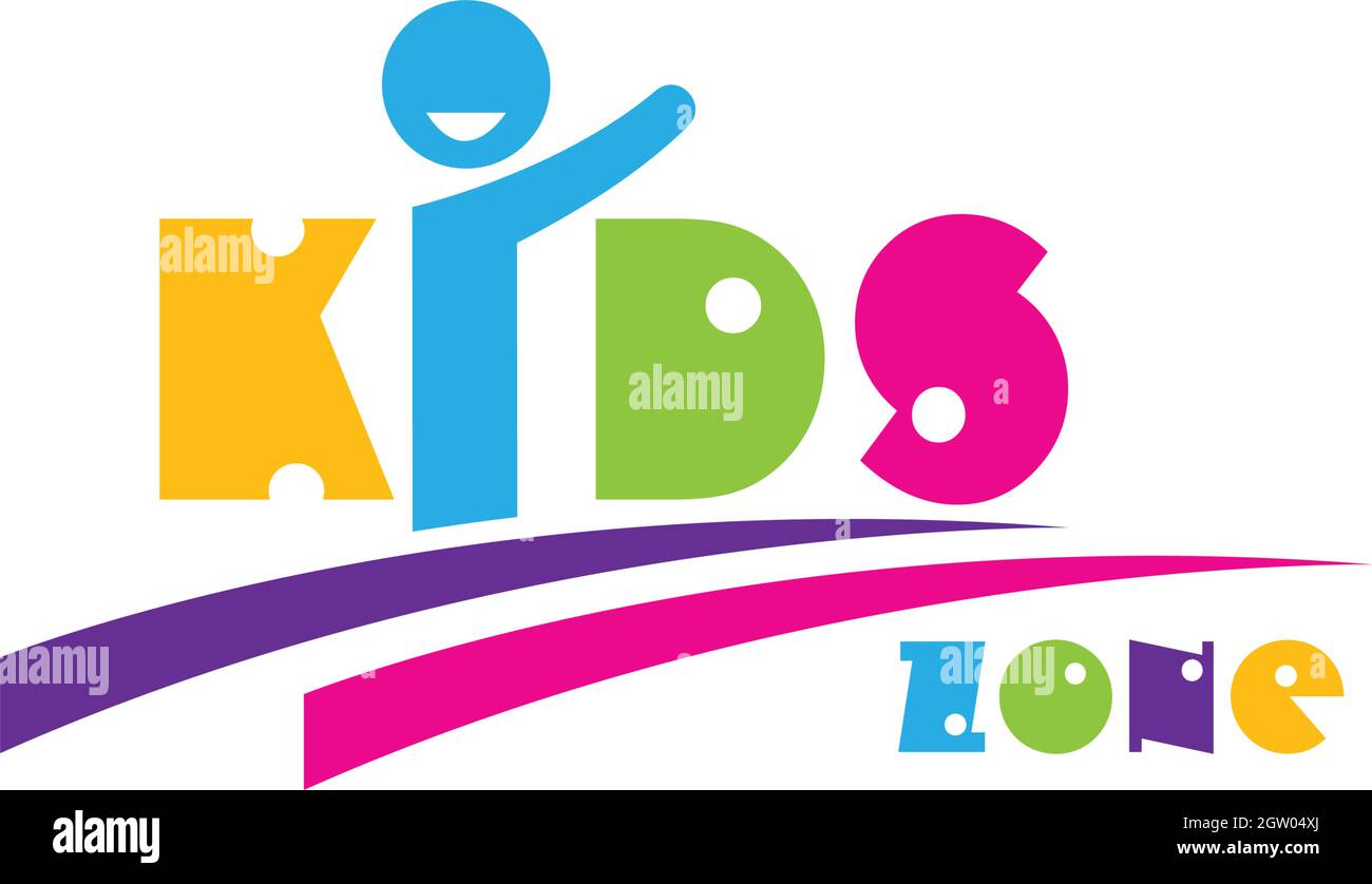 kids play logo vector template Stock Vector Image & Art - Alamy