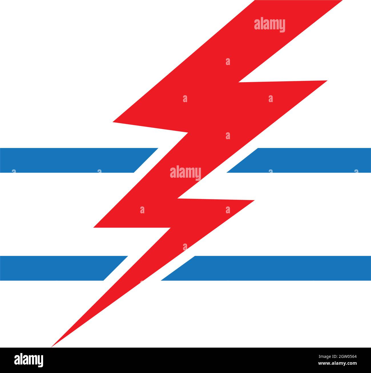 Lightning Logo Template vector icon illustration design Stock Vector ...