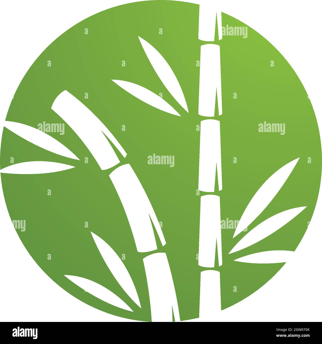 Bamboo leaf Stock Vector Images - Alamy