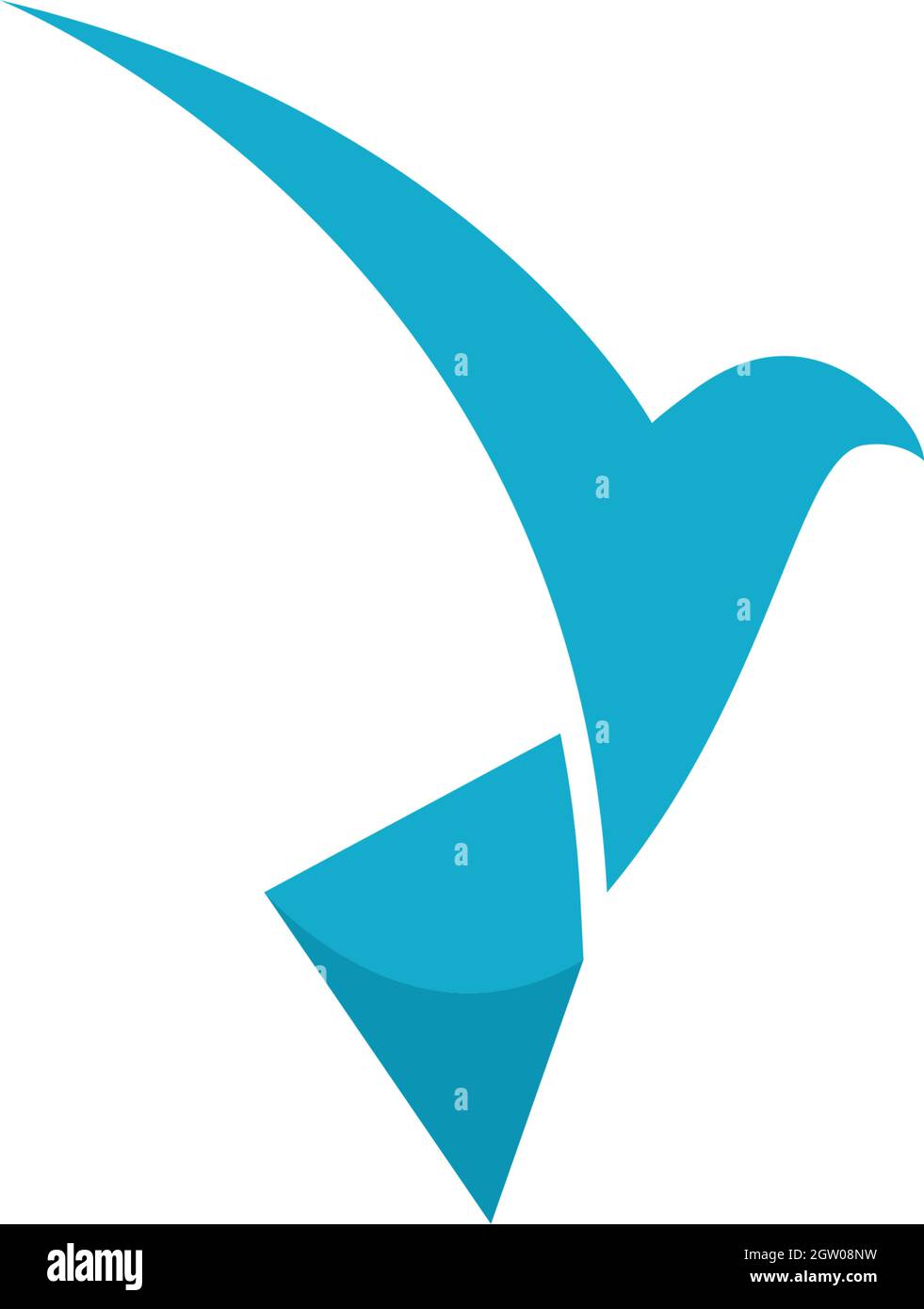 Bird Logo Template vector icon Stock Vector Image & Art - Alamy
