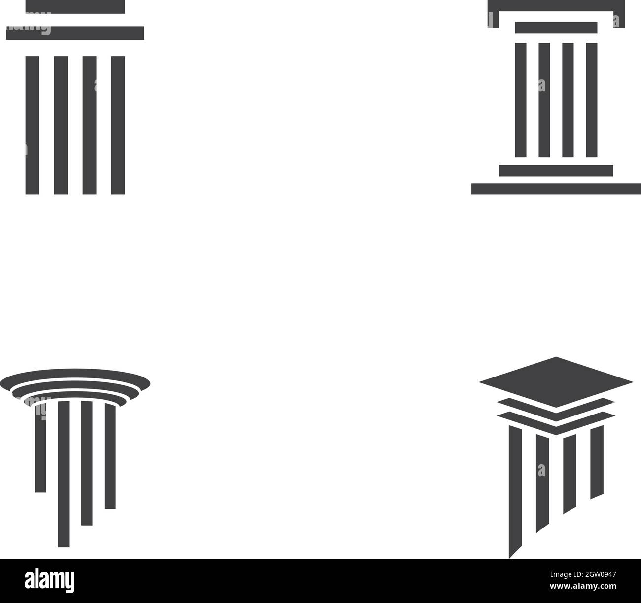 law logo vector icon template Stock Vector Image & Art - Alamy