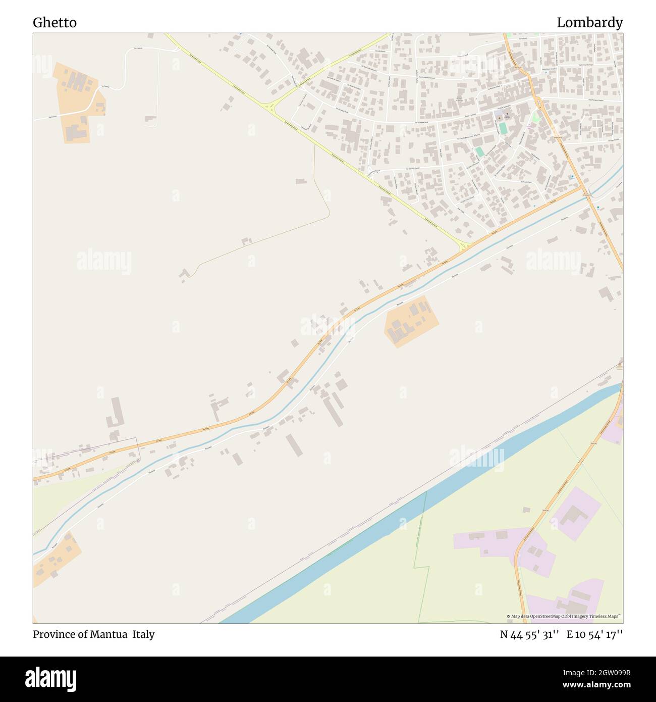 Ghetto, Province of Mantua, Italy, Lombardy, N 44 55' 31'', E 10 54' 17 ...