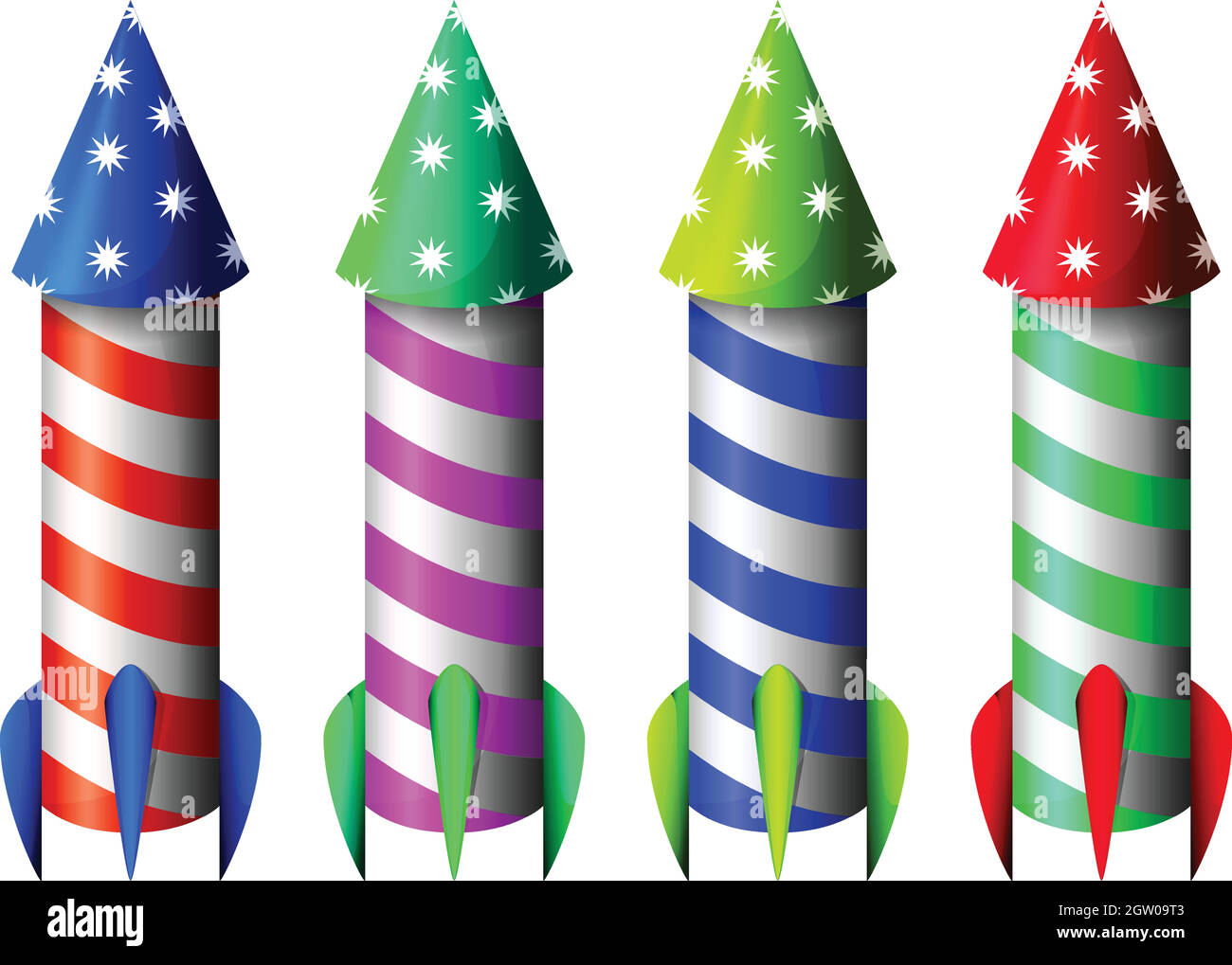 Colorful shells Stock Vector Images - Alamy