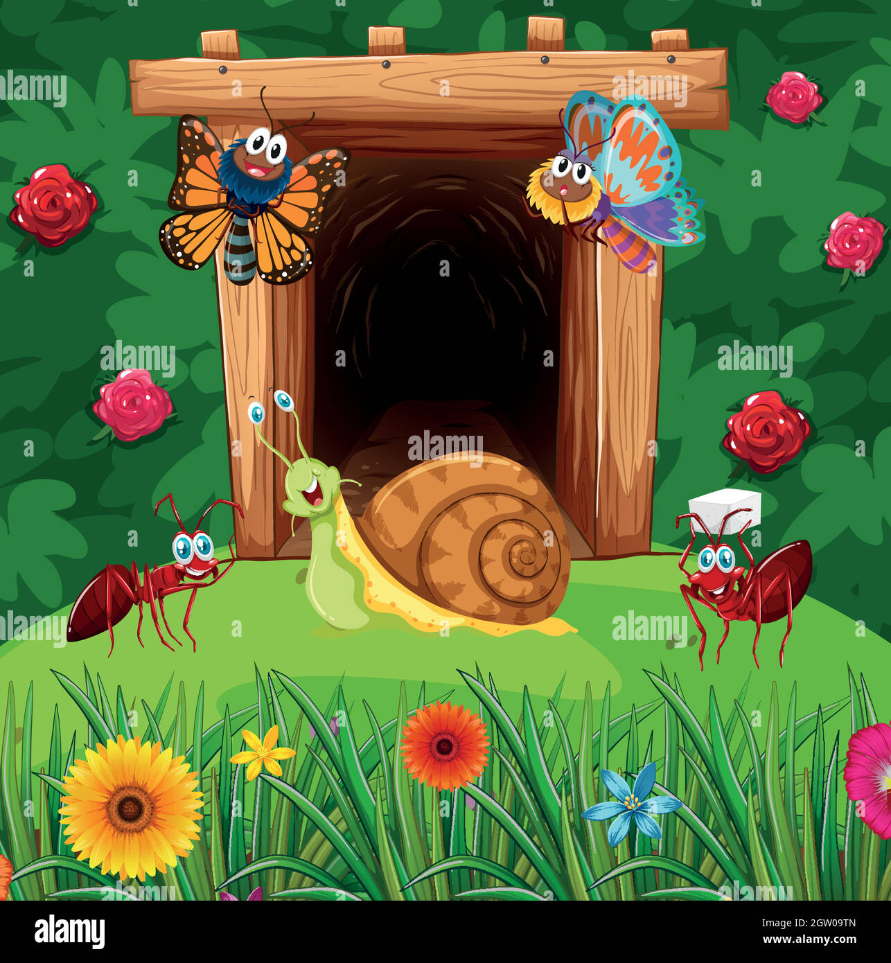 Butterfly tunnel hi-res stock photography and images - Alamy