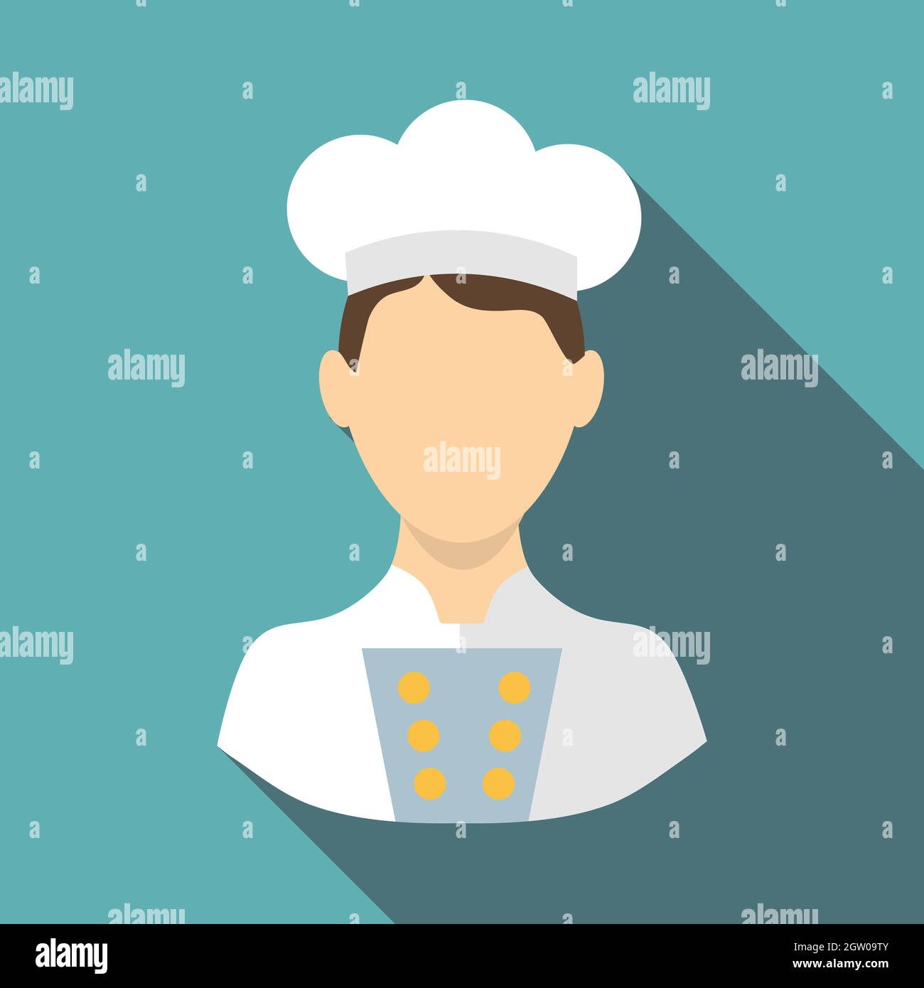Kitchen counter chef cook Stock Vector Images - Alamy