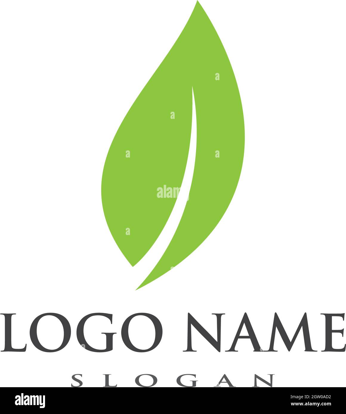 Logos of green leaf ecology nature element vector icon Stock Vector ...