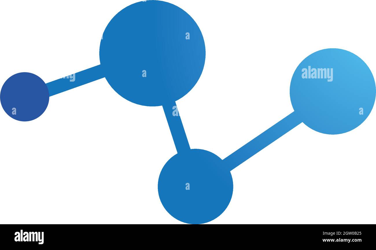 molecule logo vector icon template Stock Vector Image & Art - Alamy