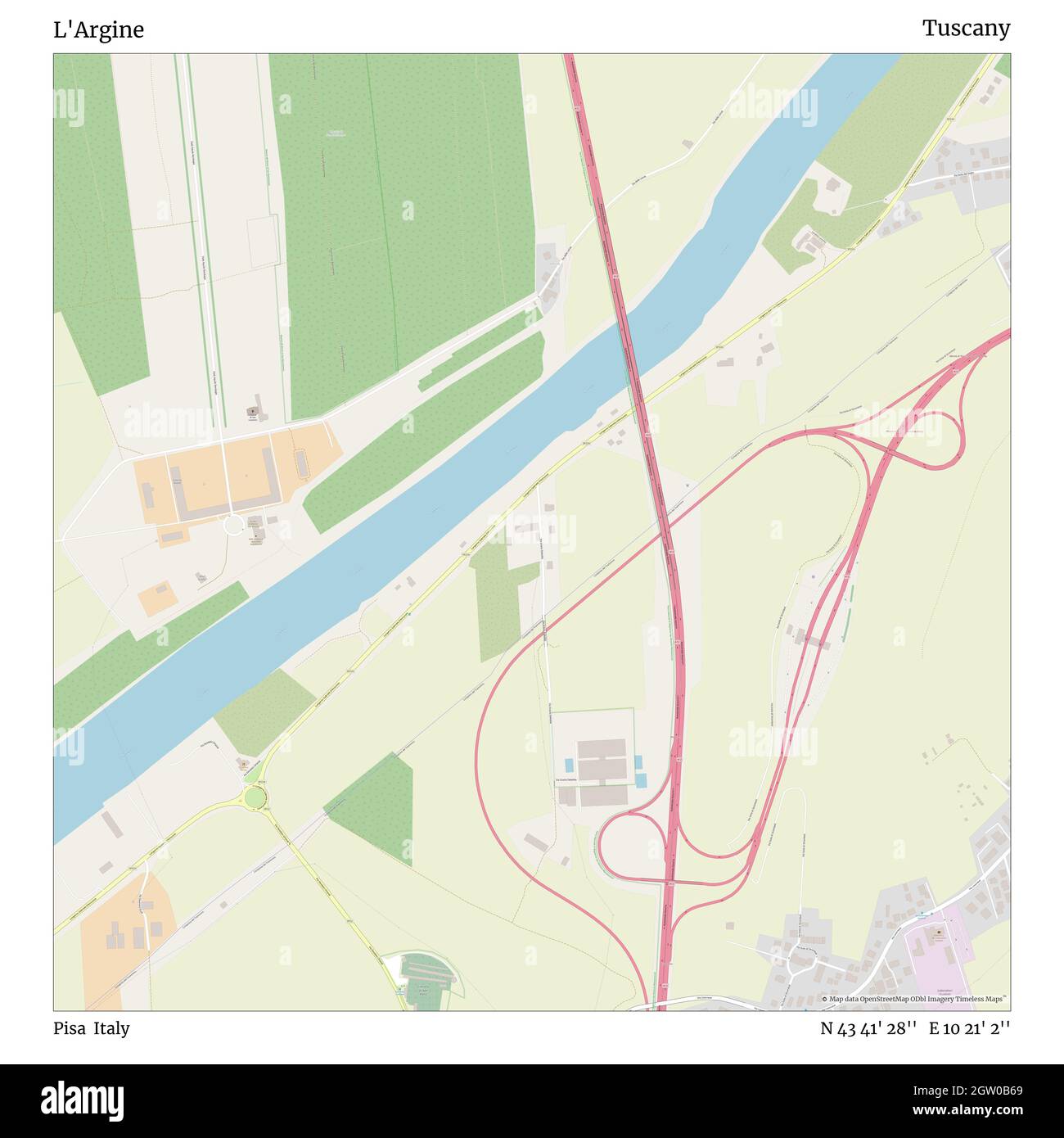 Map of pisa hi-res stock photography and images - Alamy