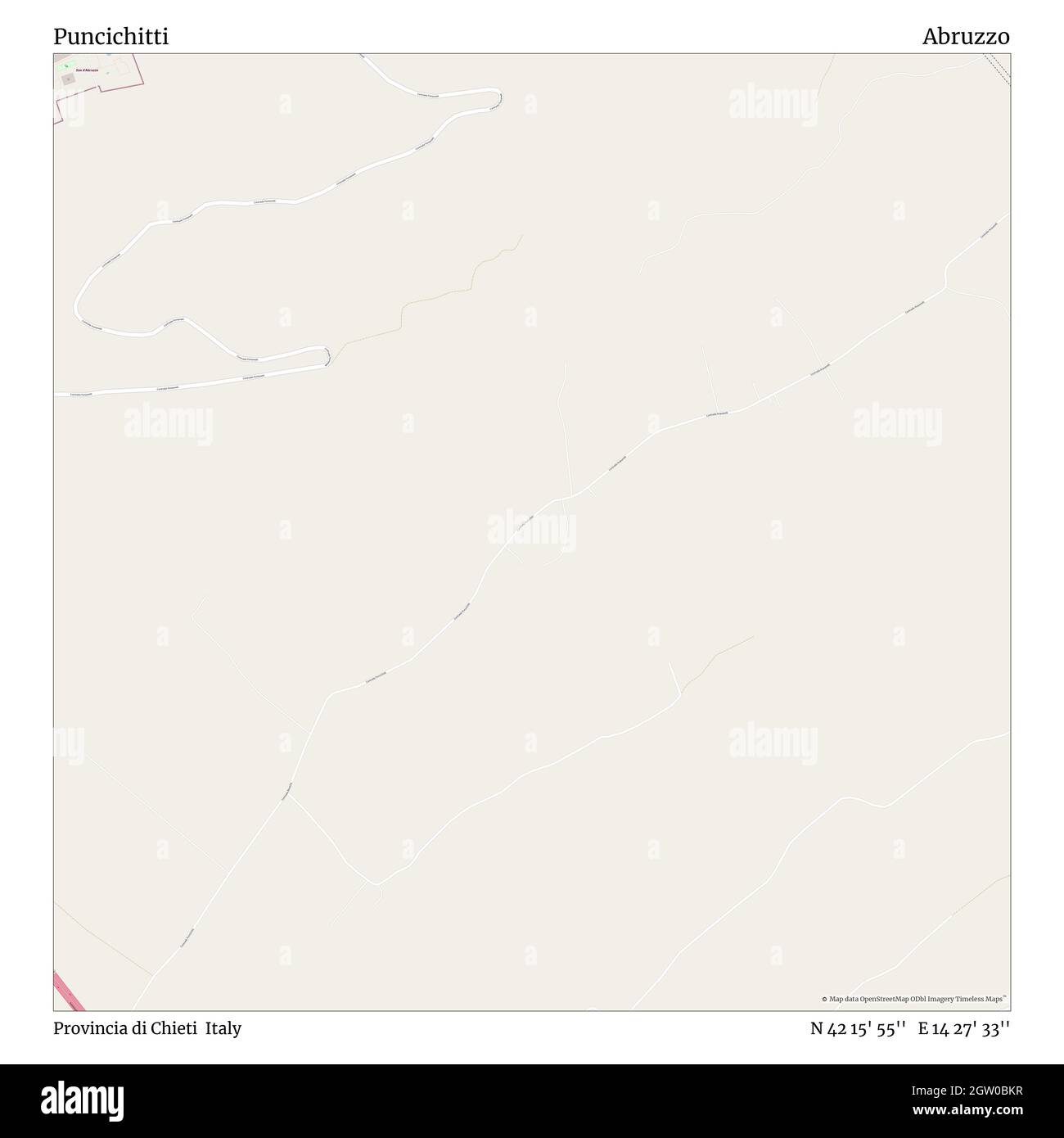 Puncichitti, Provincia di Chieti, Italy, Abruzzo, N 42 15' 55'', E 14 ...