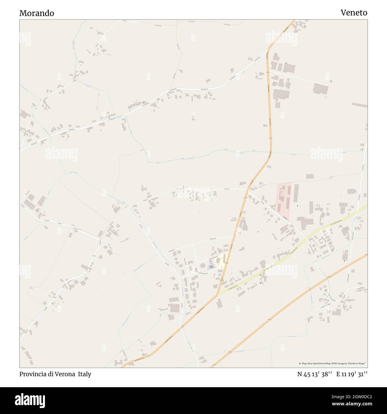 Morando, Provincia di Verona, Italy, Veneto, N 45 13' 38'', E 11 19' 31 ...