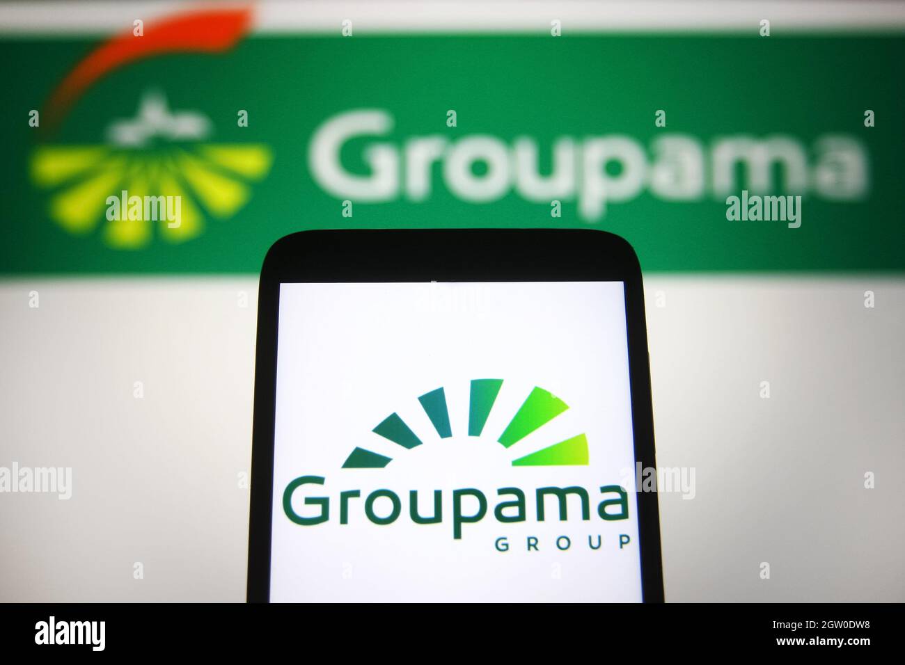 Groupama logo hi-res stock photography and images - Alamy