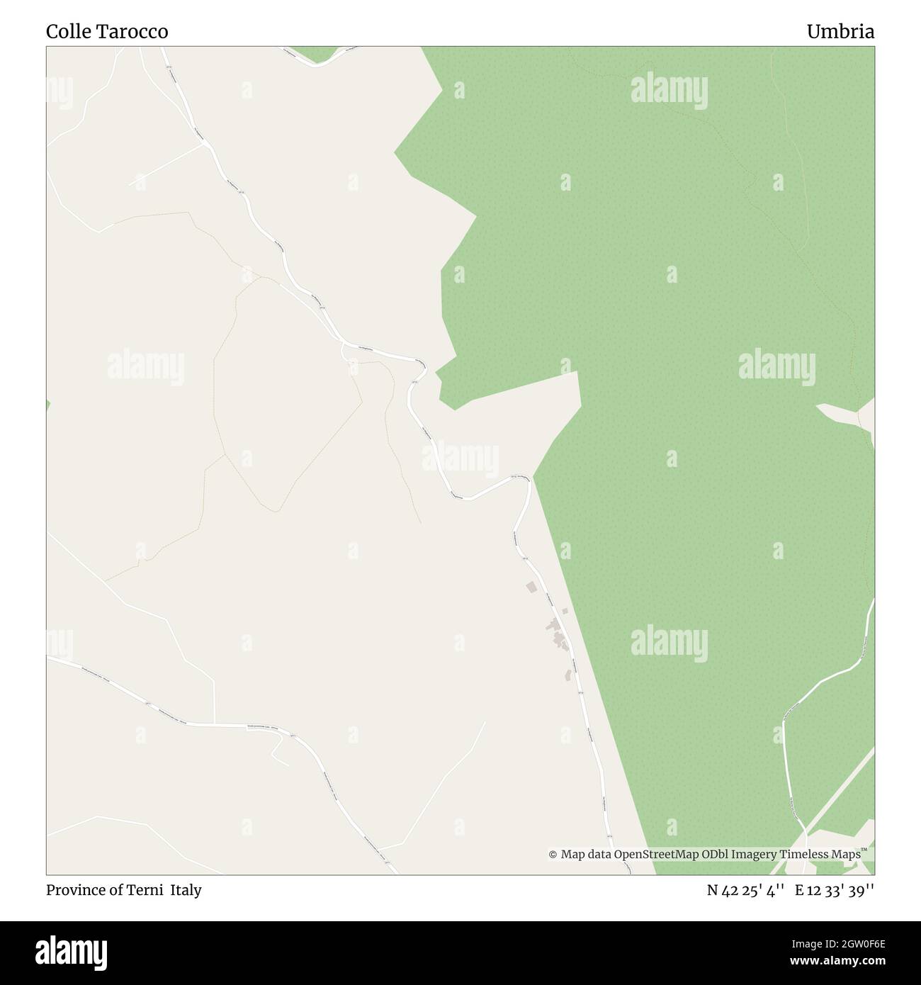 Colle Tarocco, Province of Terni, Italy, Umbria, N 42 25' 4'', E 12 33 ...