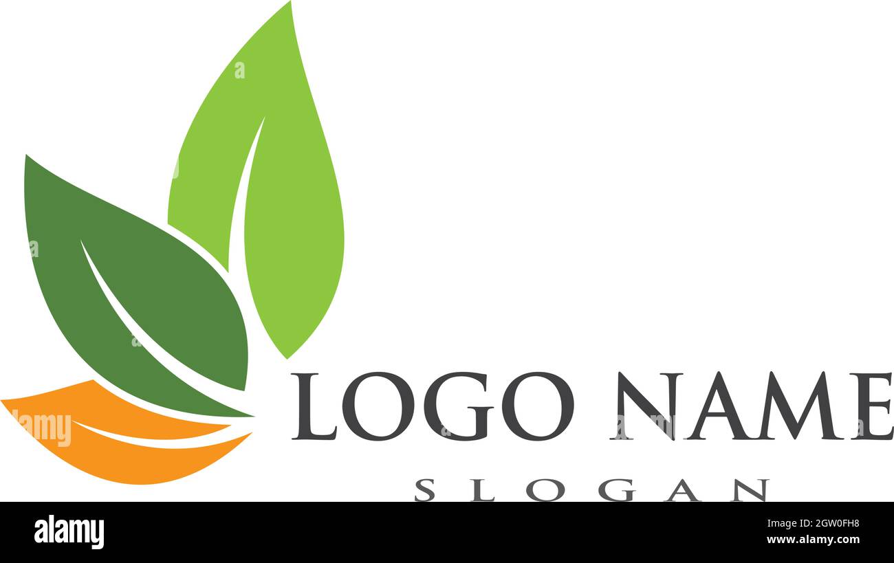 Logos of green leaf ecology nature element vector icon Stock Vector ...