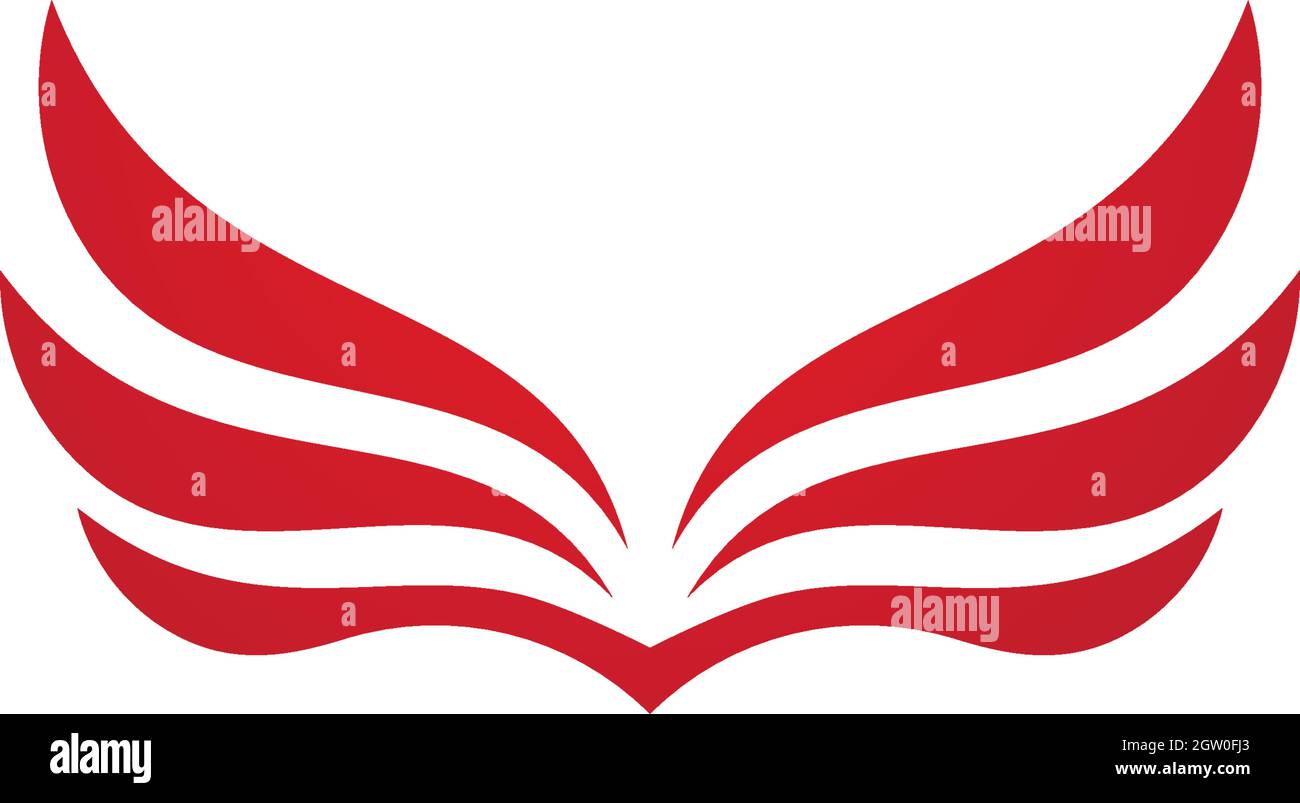 Wing Logo Template vector icon design Stock Vector Image & Art - Alamy