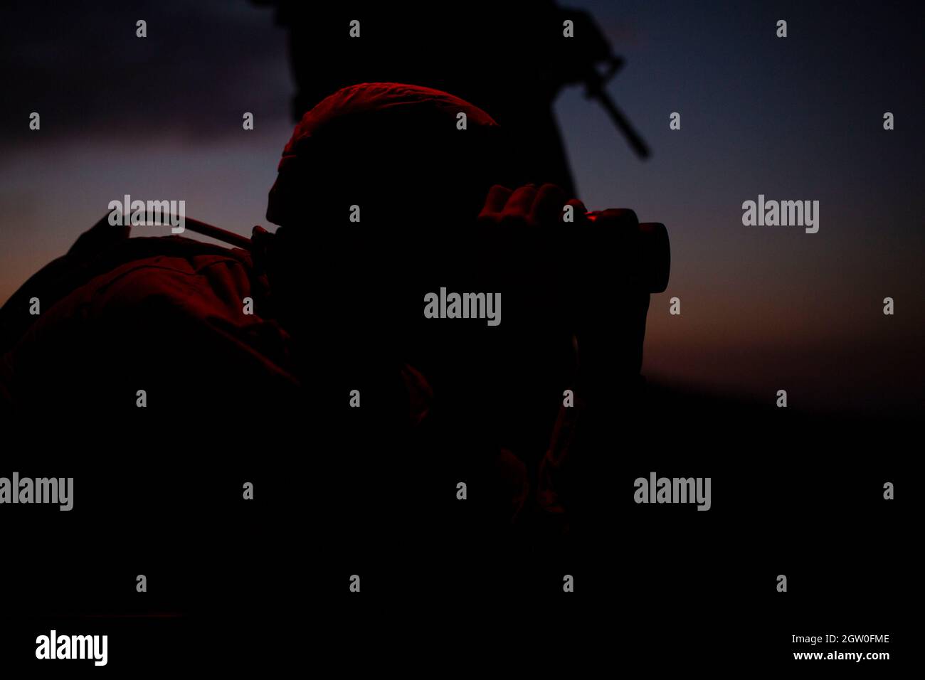 U.S. Marine Corps Pfc. Jacob Naber, a Joint Fires Observer with 1st ...