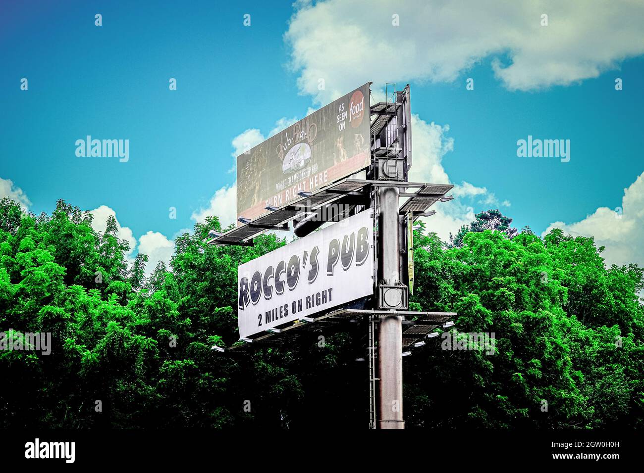 Fast food billboard hi-res stock photography and images - Alamy