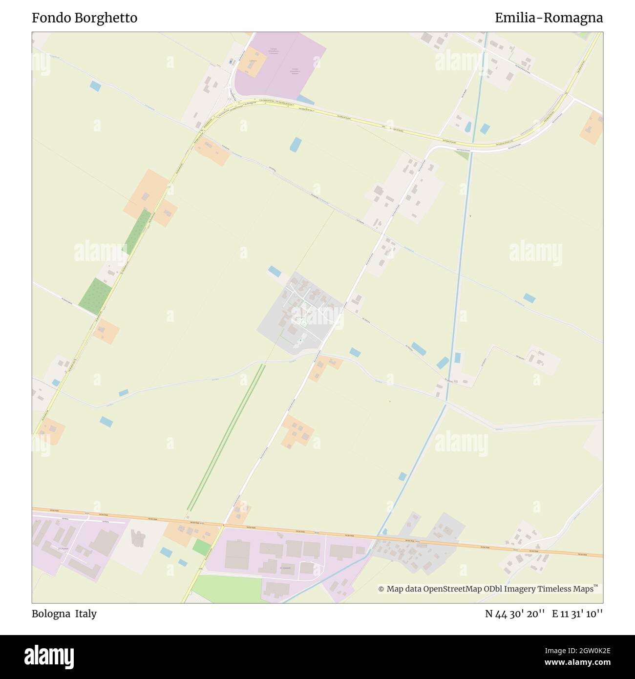 Fondo Borghetto, Bologna, Italy, Emilia-Romagna, N 44 30' 20'', E 11 31 ...