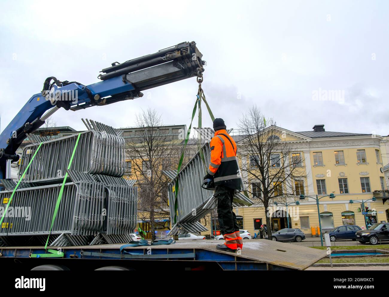 Construction pick up truck hi-res stock photography and images - Alamy