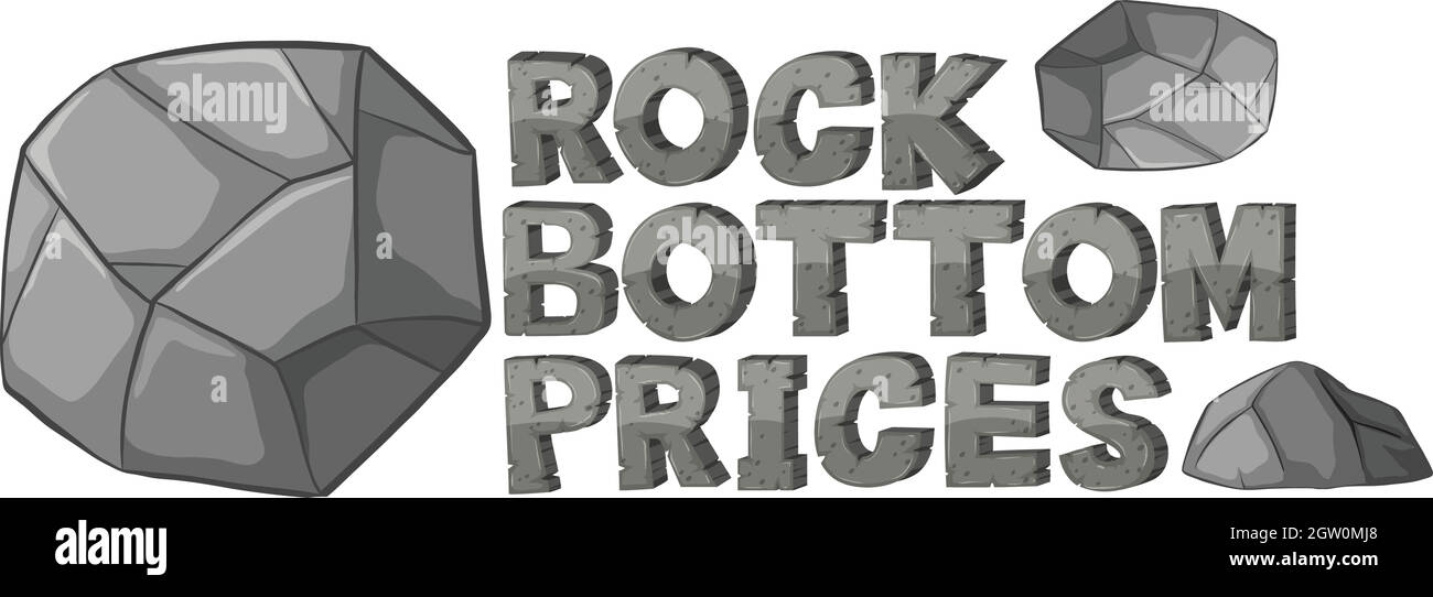 Rock bottom Cut Out Stock Images & Pictures - Alamy