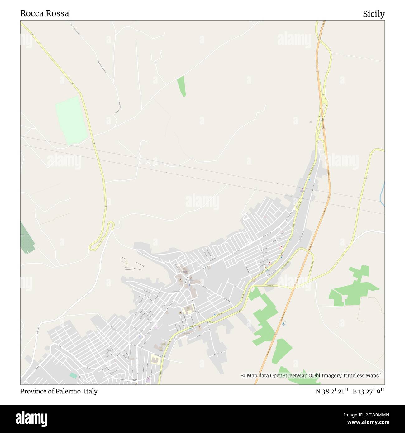 Rocca Rossa, Province of Palermo, Italy, Sicily, N 38 2' 21'', E 13 27 ...