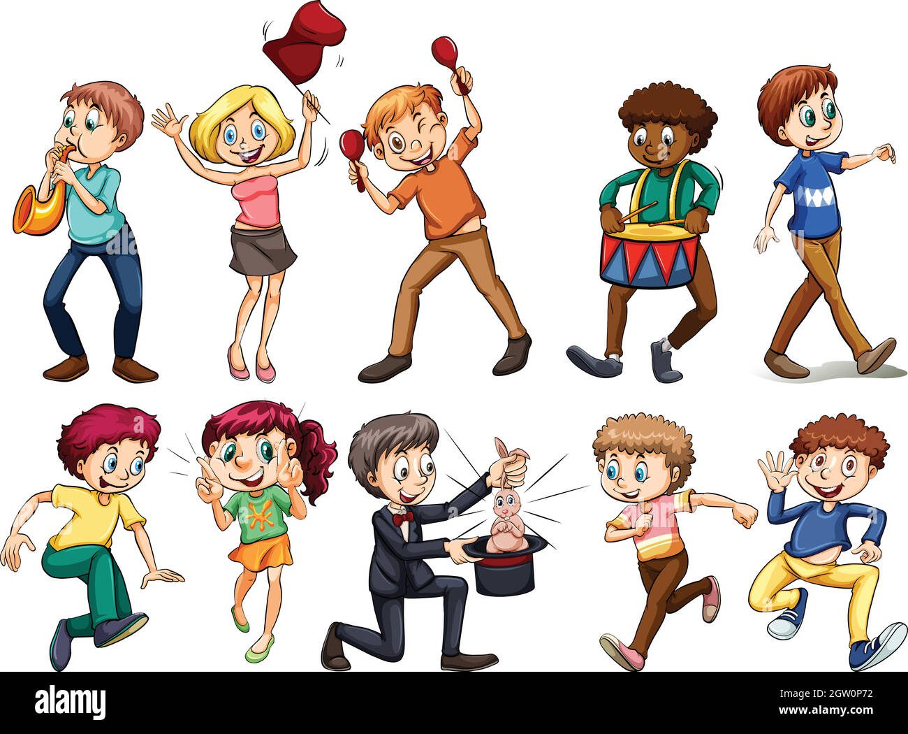 People engaging in different activities Stock Vector Image & Art - Alamy