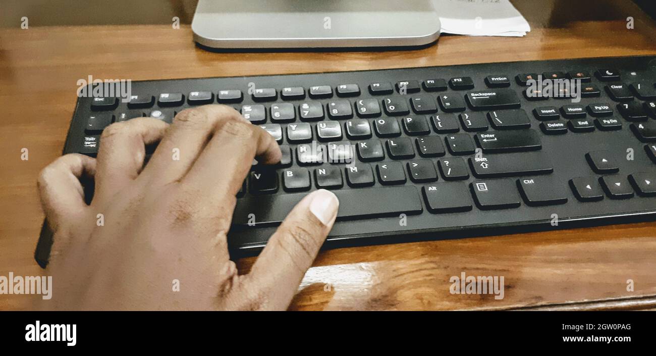 Finger spelling for communication hi-res stock photography and images ...