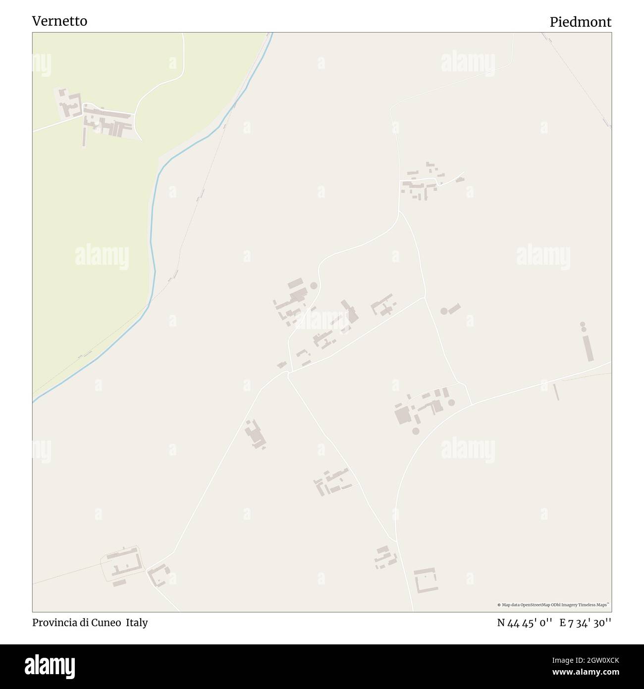 Vernetto, Provincia di Cuneo, Italy, Piedmont, N 44 45' 0'', E 7 34' 30 ...