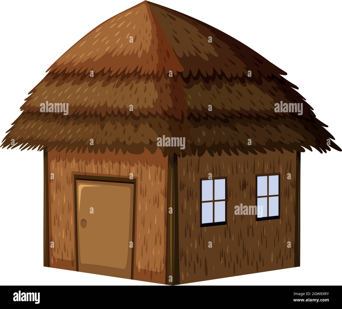 Hut background Stock Vector Images - Alamy