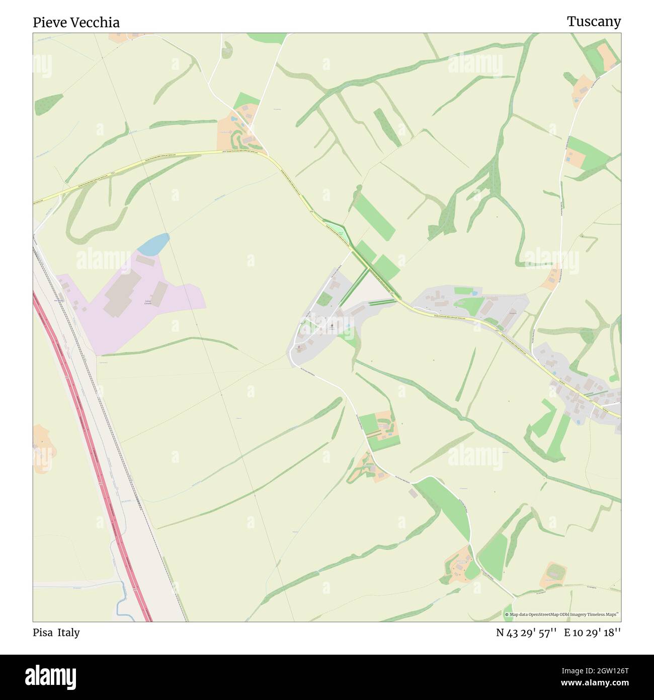 Pieve Vecchia, Pisa, Italy, Tuscany, N 43 29' 57'', E 10 29' 18'', map ...