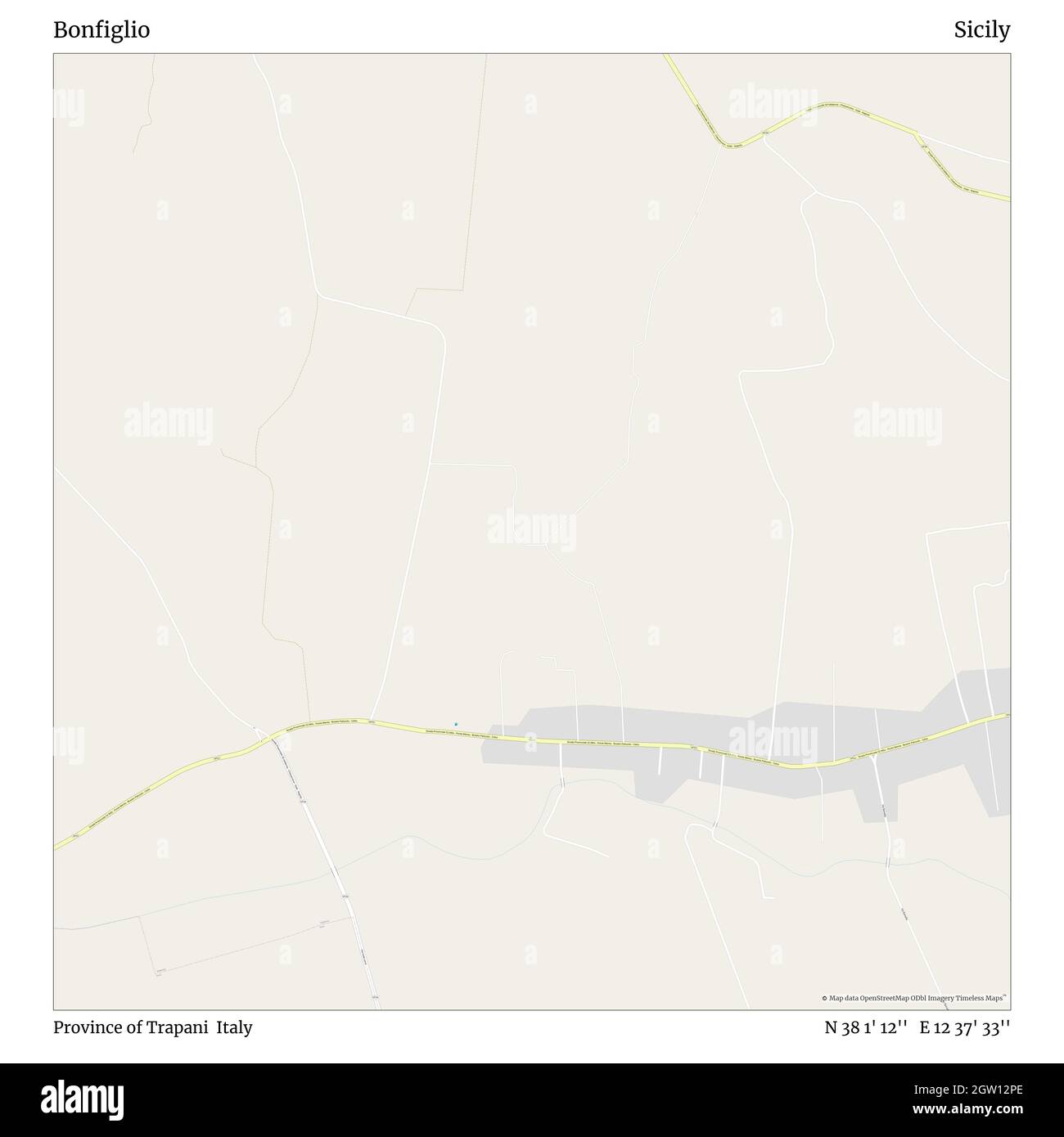 Trapani province map hi-res stock photography and images - Alamy